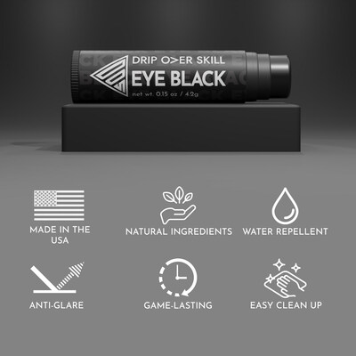 Drip Over Skill Unveils Natural Sports Eye Black and Turns to Popular ...