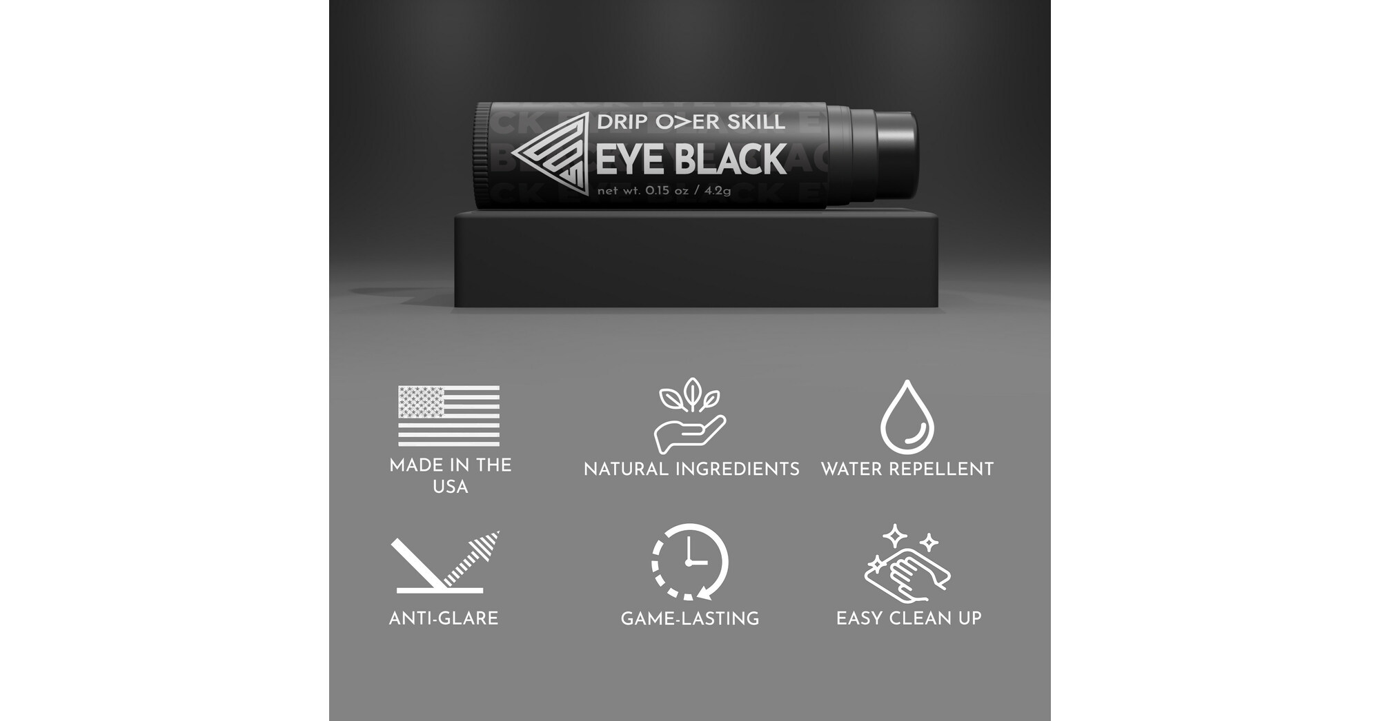 Drip Over Skill Unveils Natural Sports Eye Black and Turns to Popular ...