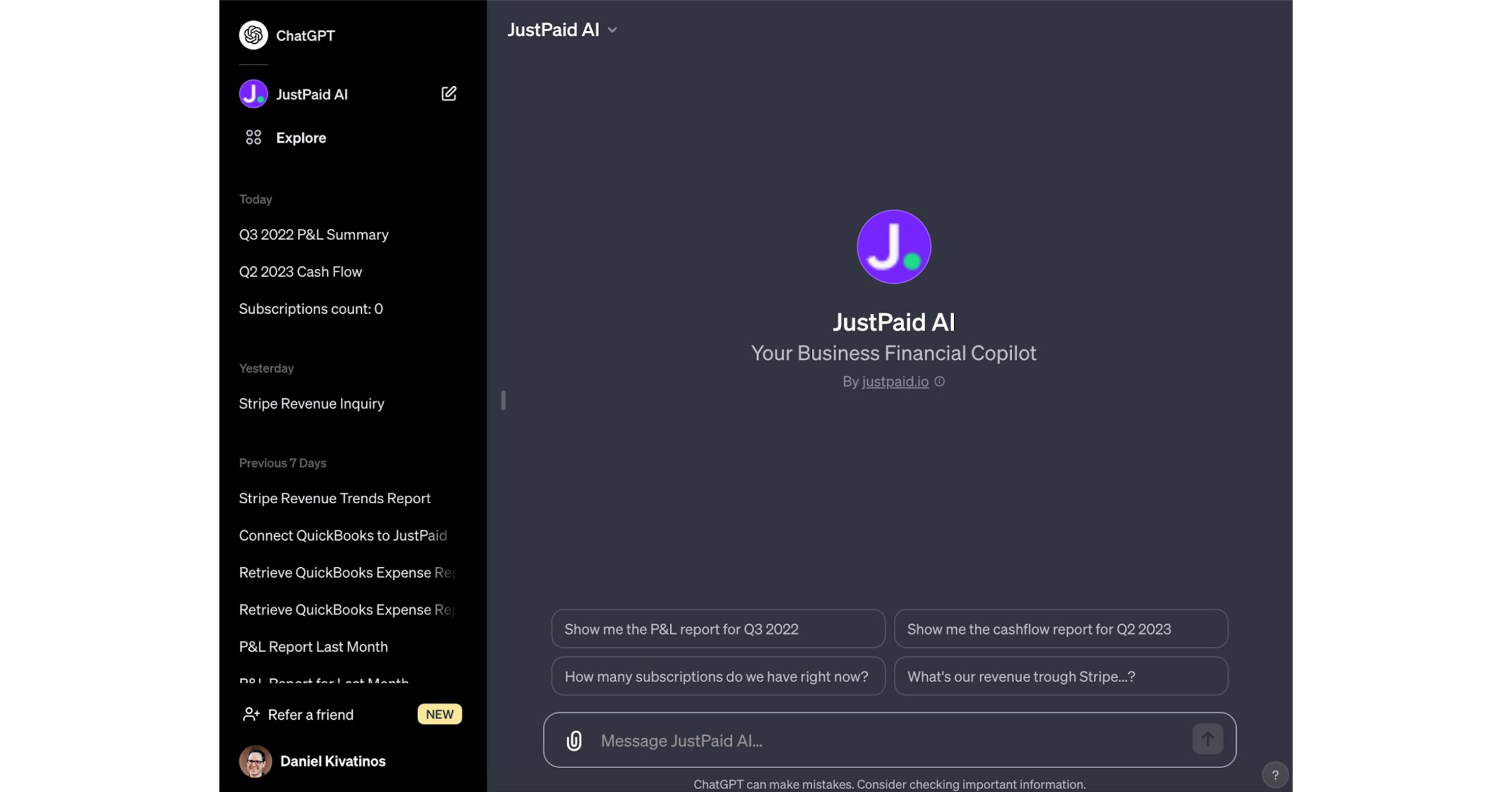 JUSTPAID, AI-POWERED FINANCE STARTUP, TO LAUNCH GAME-CHANGING GPT APP ...