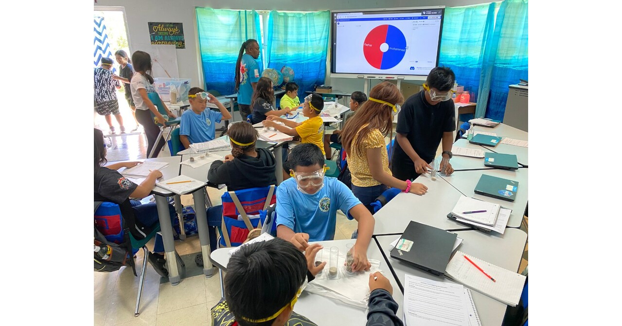 Lab-Aids Powers Middle School Science Across the Pacific