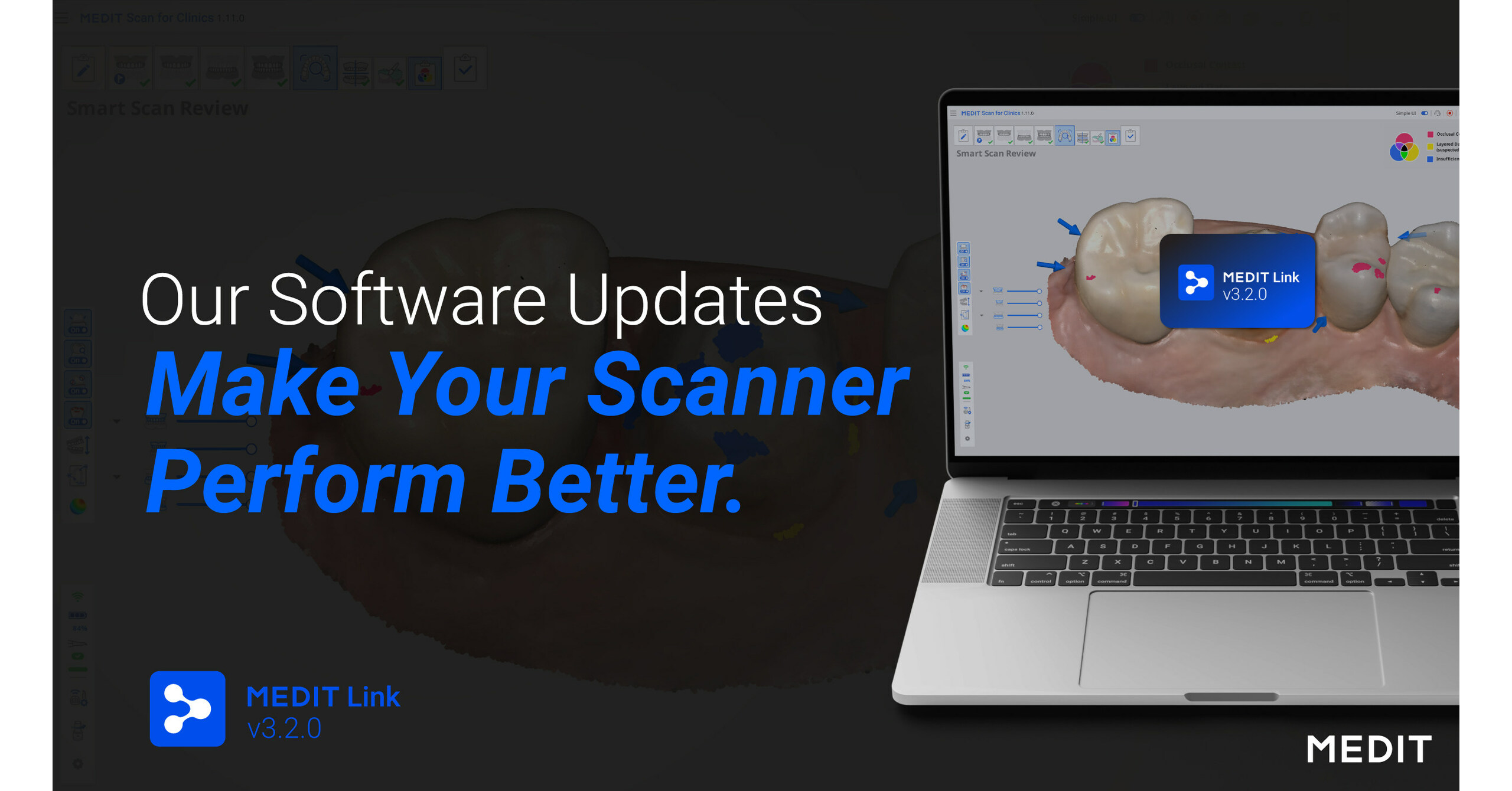 Medit Unveils Enhanced Medit Link Software for Superior Scanner Performance