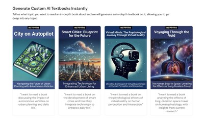 Instabooks AI Launches World's First AI-Generated Bookstore, Ushering in the Era of Hyper ...