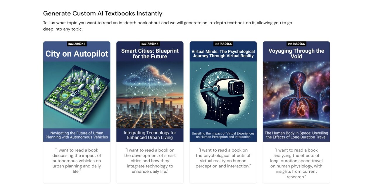 Instabooks AI Launches World's First AI-Generated Bookstore, Ushering ...