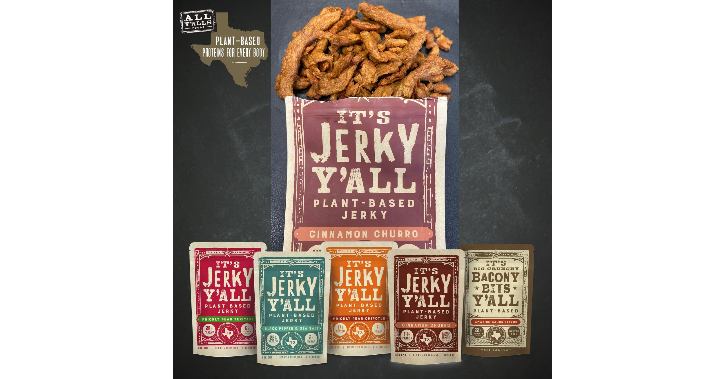 All Y'alls Foods Introduces Cinnamon Churro Jerky: A Fusion of Texas ...