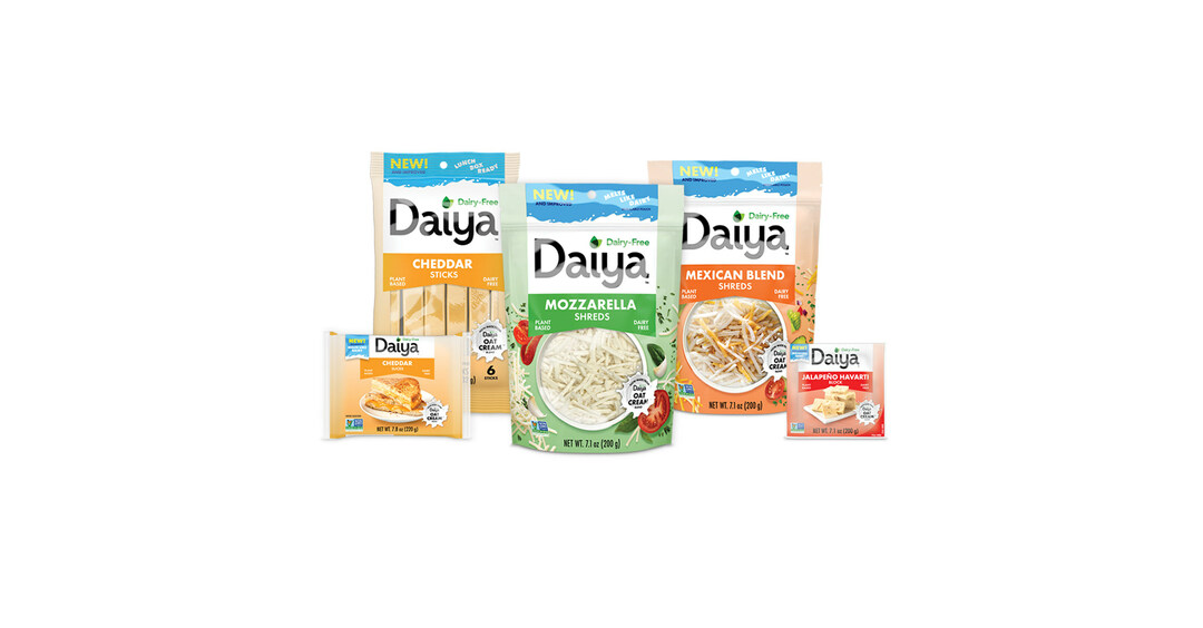Daiya's Reformulated Cheese Products Hit Shelves
