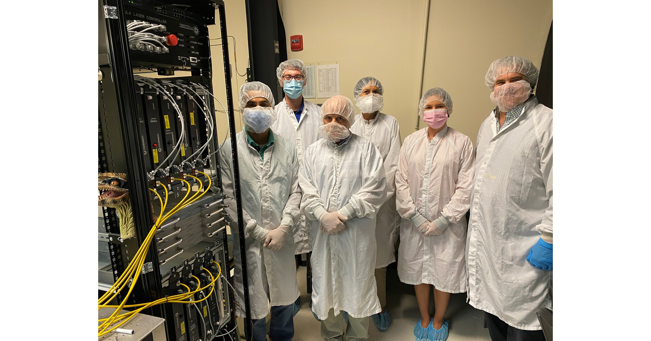 Fibertek's Uplink Laser Assembly (ULA) communicates with NASA Psyche ...