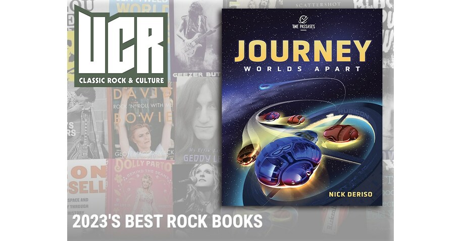JOURNEY: WORLDS APART NAMED AS ONE OF THE BEST ROCK BOOKS OF 2023
