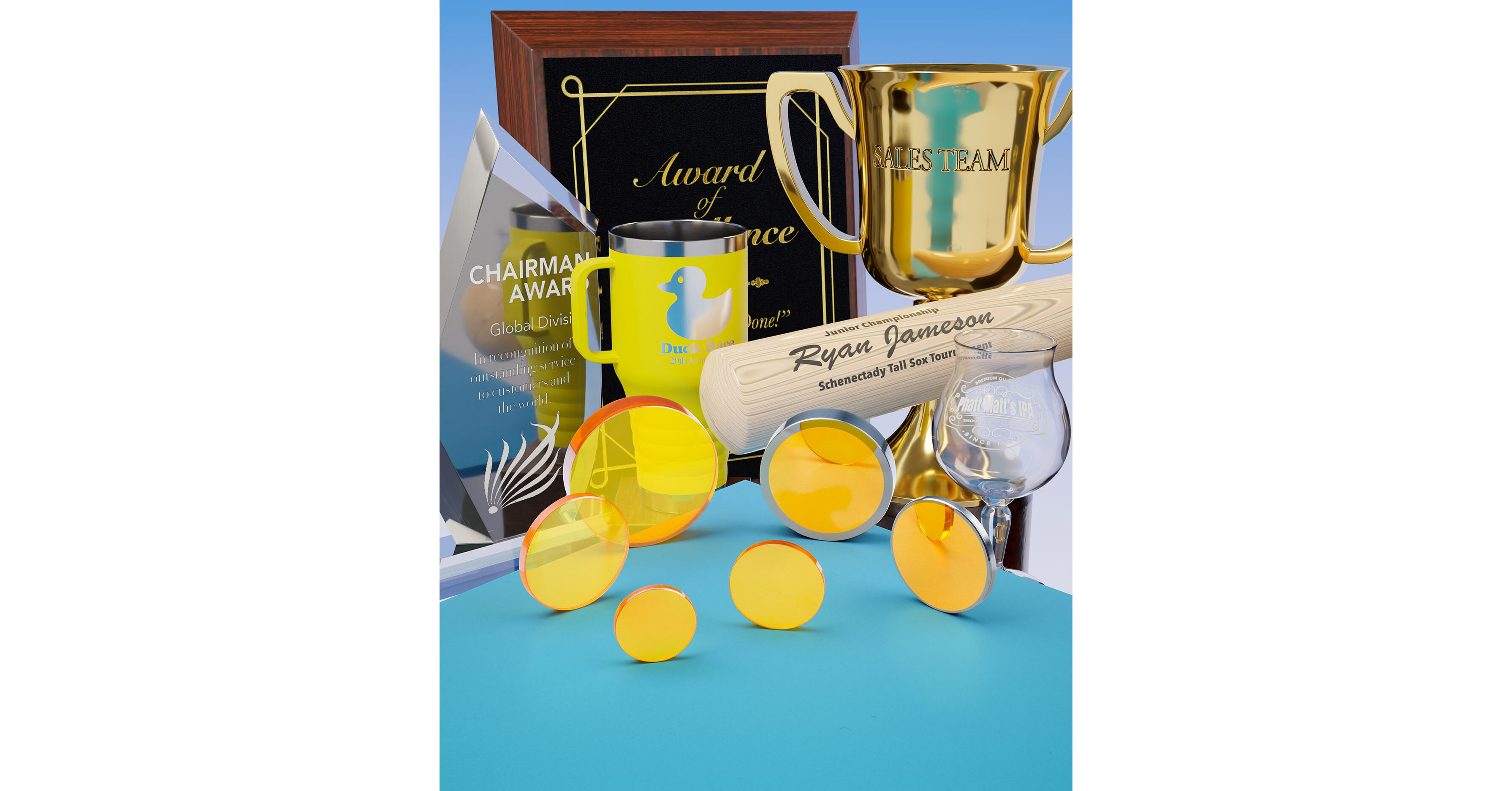 Laser Research Optics Introduces Personalization Lenses for Trophy and ...