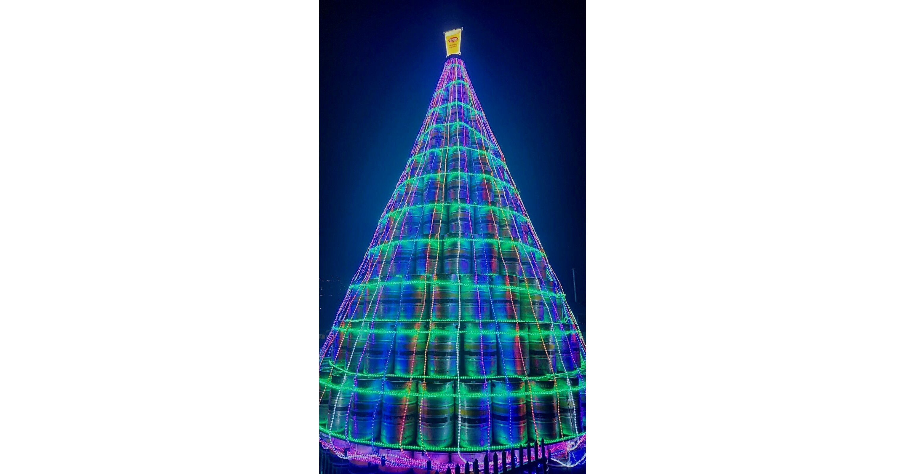 Genesee Brewery's Three-Story Keg Tree is Must-See Holiday Tradition in ...