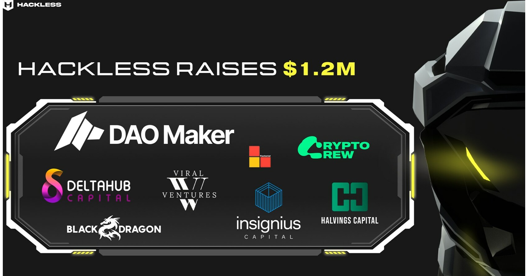 Hackless secures $1.2 million in private funding, spearheading ...