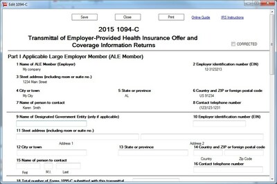 New ez1095 ACA Software 2023 OffersBusiness Owners In-House Filing For Quicker Processing