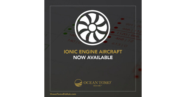 Ionic Engine Aircraft Patents Available on the Ocean Tomo Bid-Ask™ Market