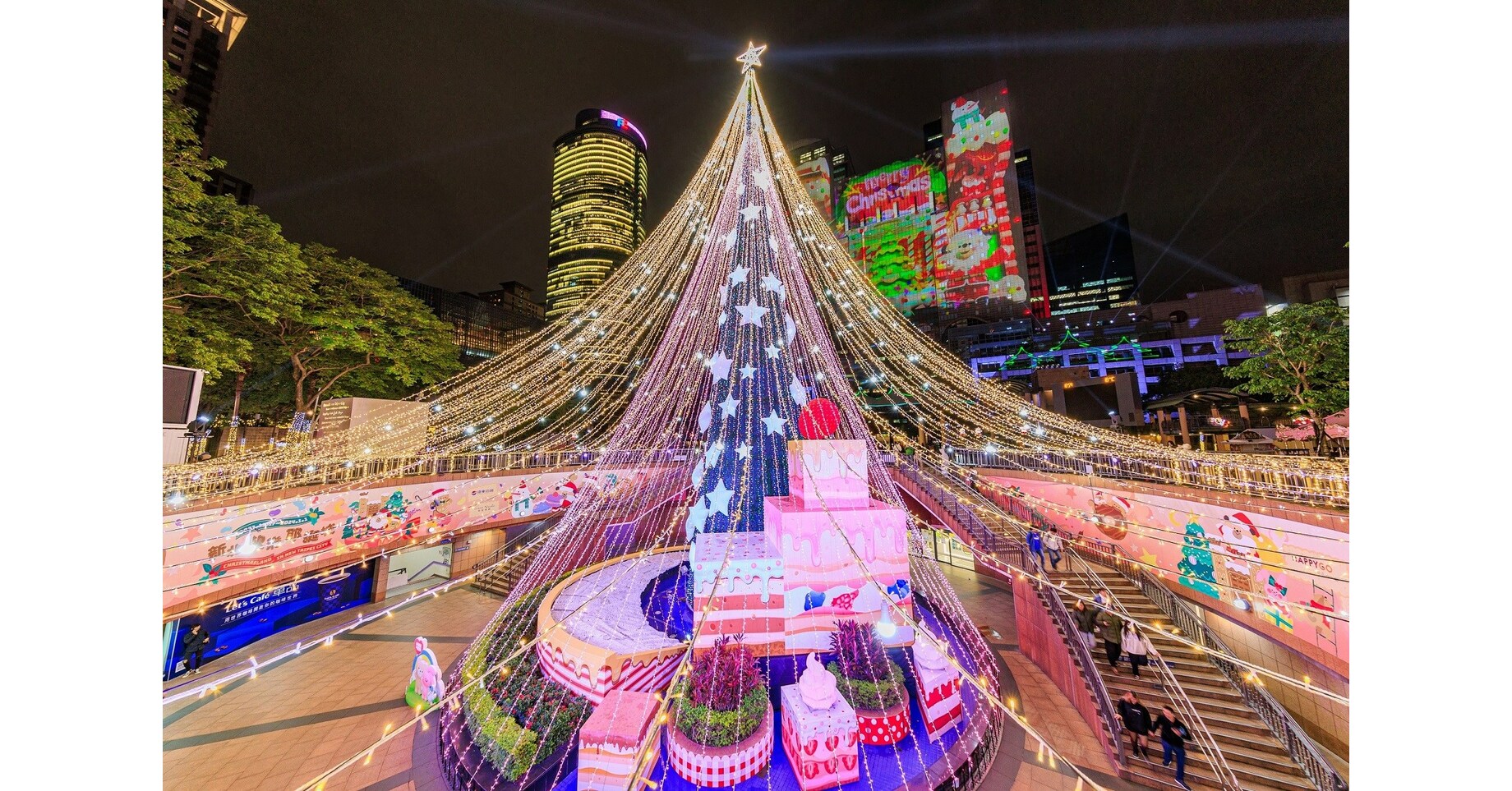 Christmasland 2023 in New Taipei City, Taiwan Dazzles with 3D Light ...