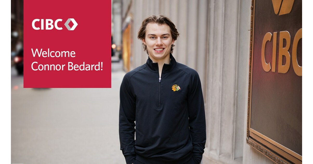 Connor Bedard and CIBC team up in new partnership - Dec 18, 2023
