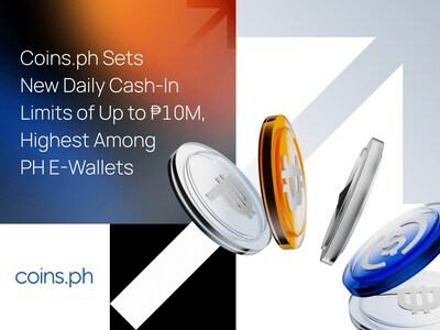 Coins.ph Sets New Daily Cash-In Limits of Up to ₱10M, Highest Among PH ...