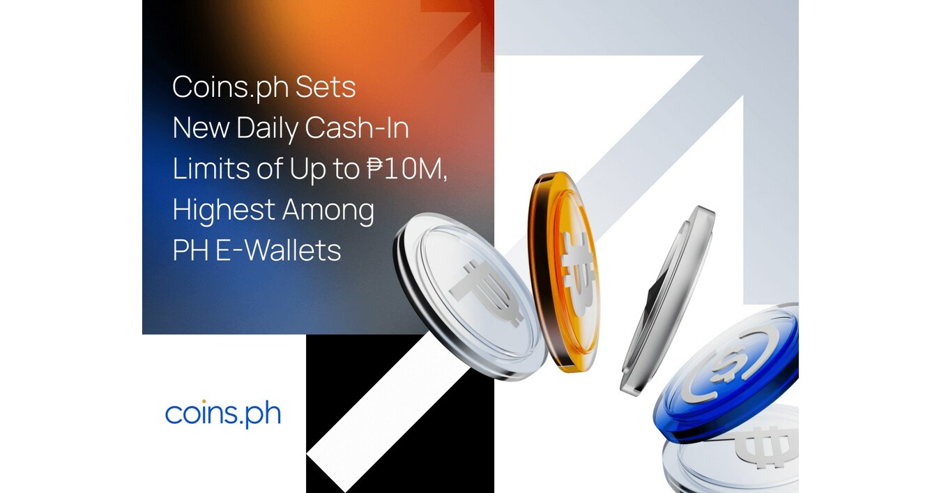 Coins.ph Sets New Daily Cash-In Limits of Up to ₱10M, Highest Among PH ...