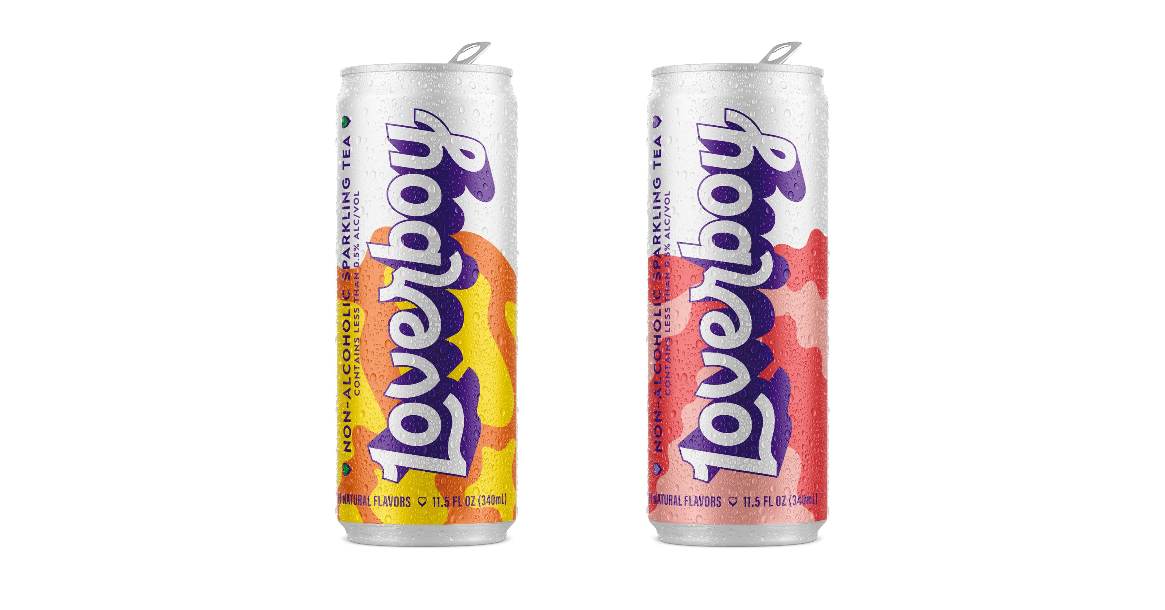 Loverboy Debuts First Zero-Sugar, Full-Flavor Non-Alcoholic Sparkling Teas