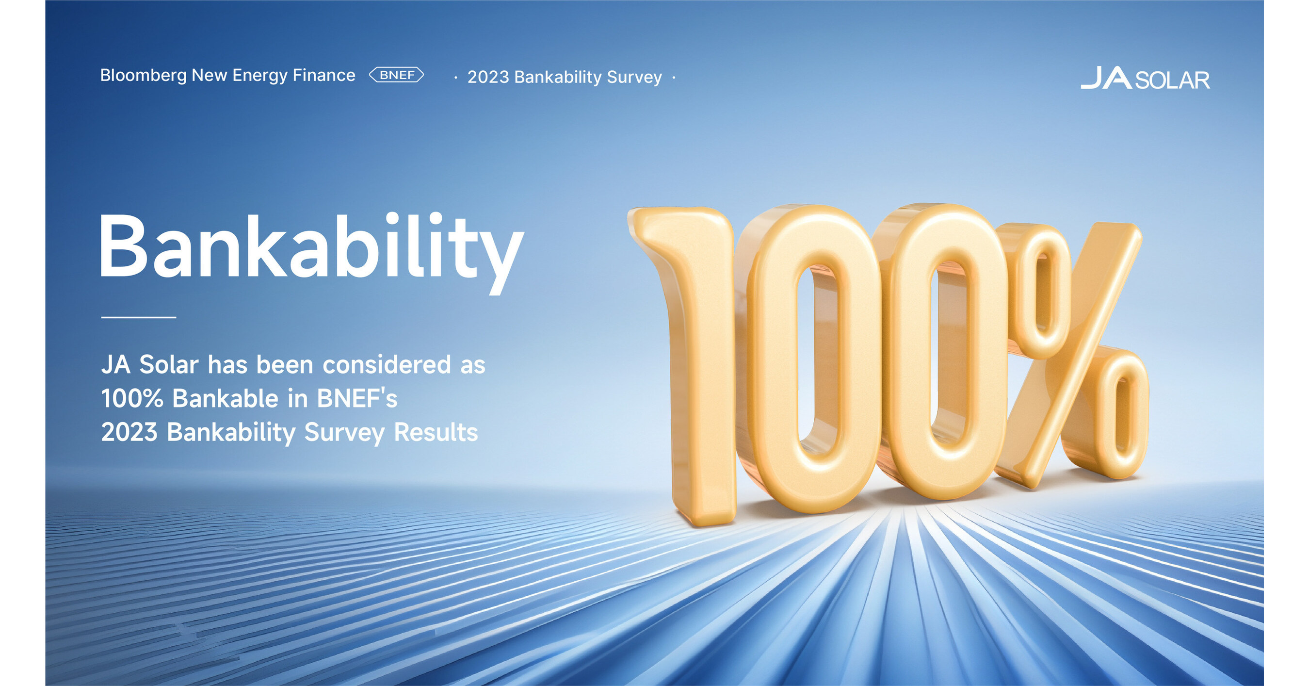 JA Solar Dinilai sebagai Produsen yang 100% "Bankable" dalam "BNEF PV ...