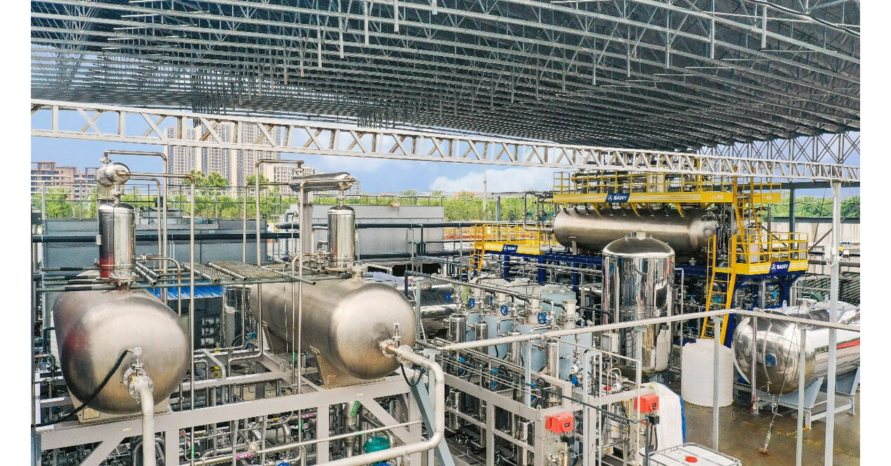 SANY Introduces All-New Integrated GW-Grade Hydrogen Production ...