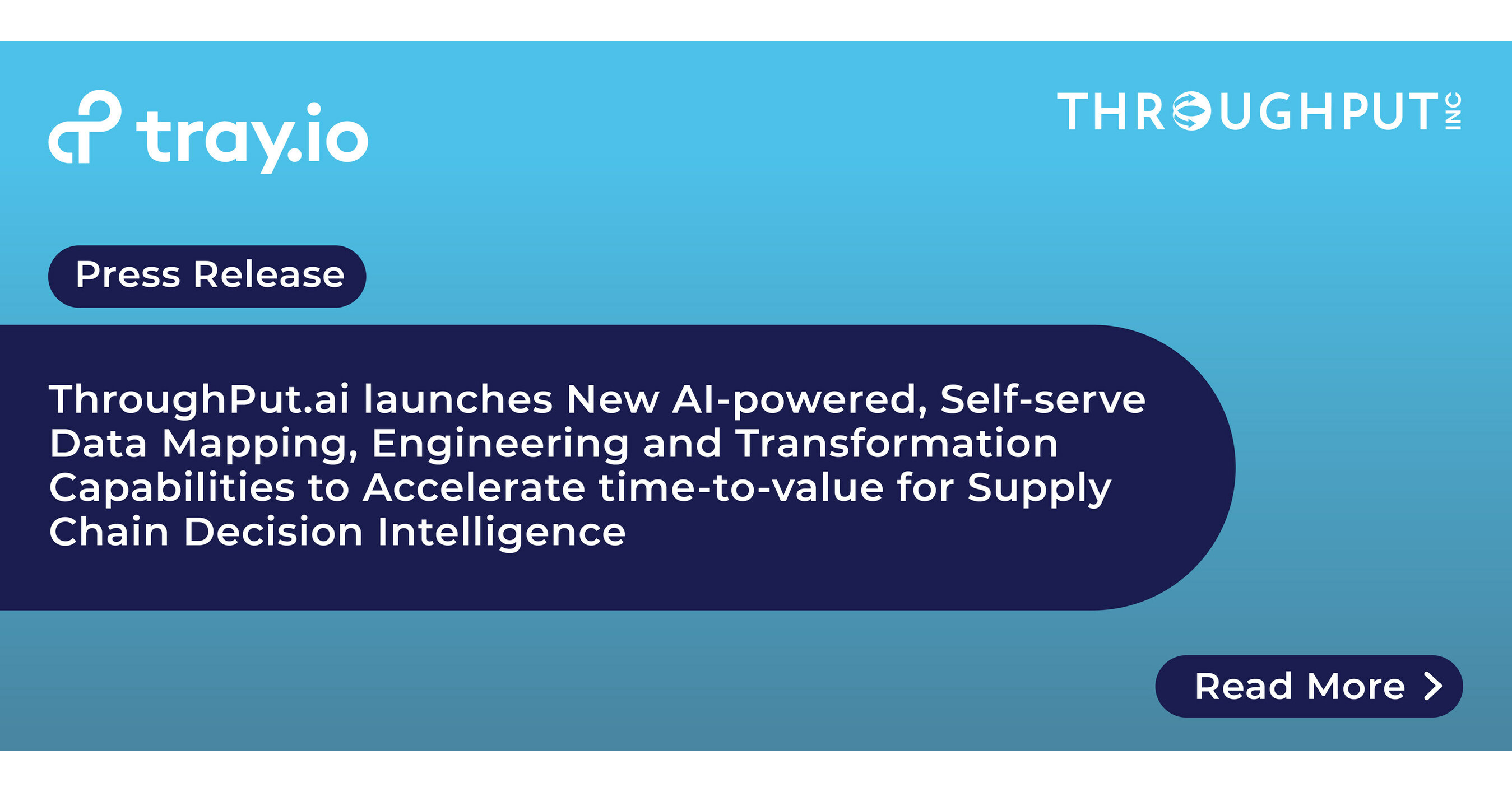 ThroughPut.ai launches New AI-powered, Self-serve Data Mapping, Engineering and Transformation ...