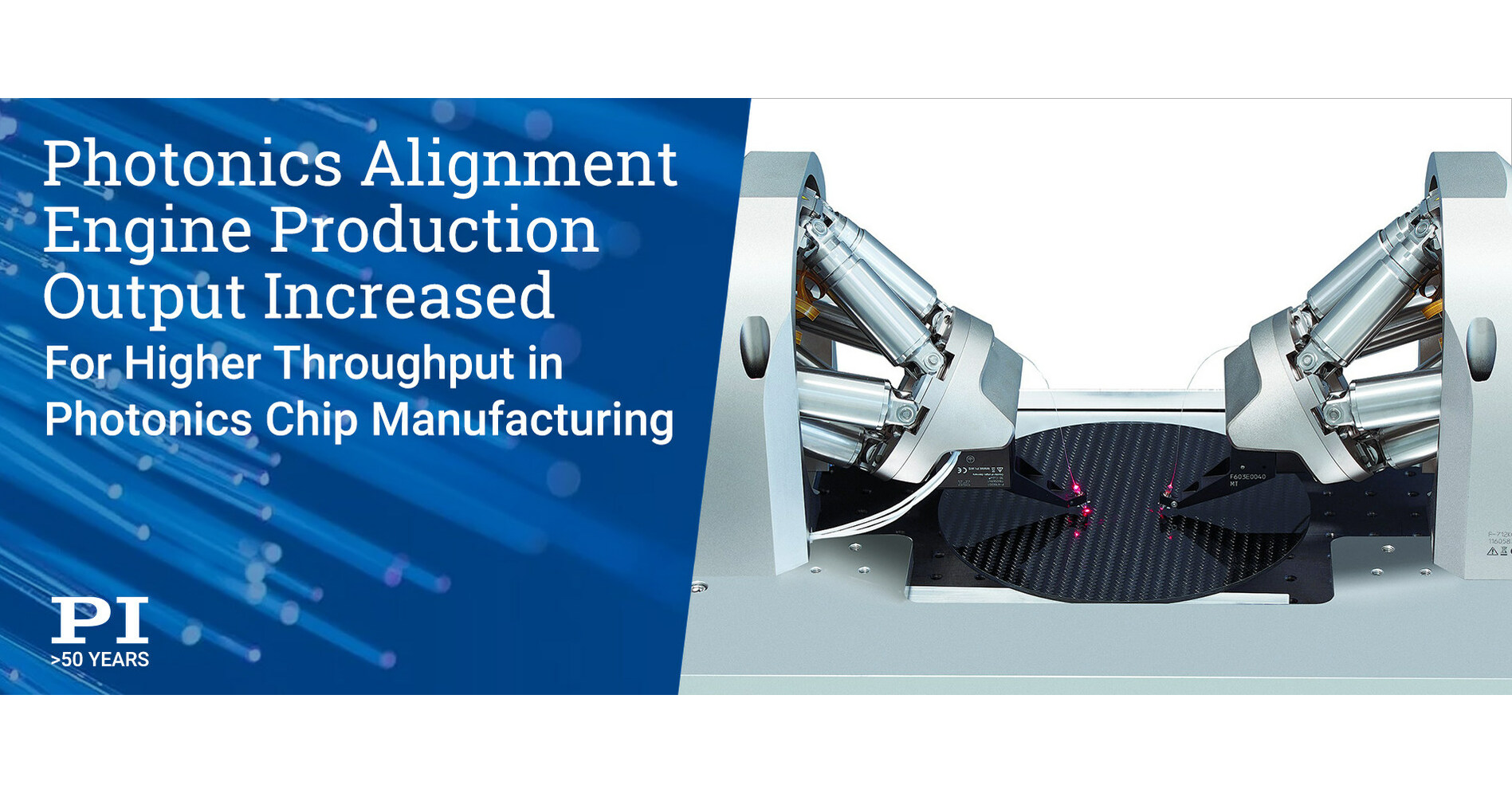 Higher Throughput in Photonic Chip Manufacturing: PI Cuts Lead Time for ...