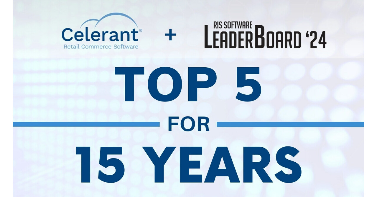 Celerant Technology® Ranks as Top 5 Retail Software Provider for 15th ...