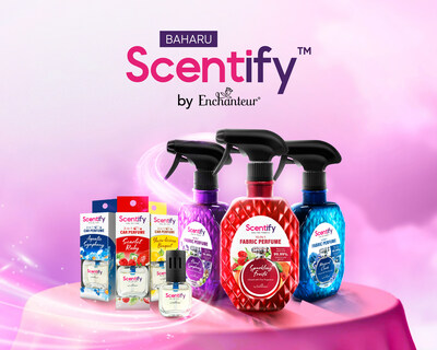 Scent-ify Your Space with SCENTIFY, a Breakthrough Fabric and Car Freshener from Enchanteur ...