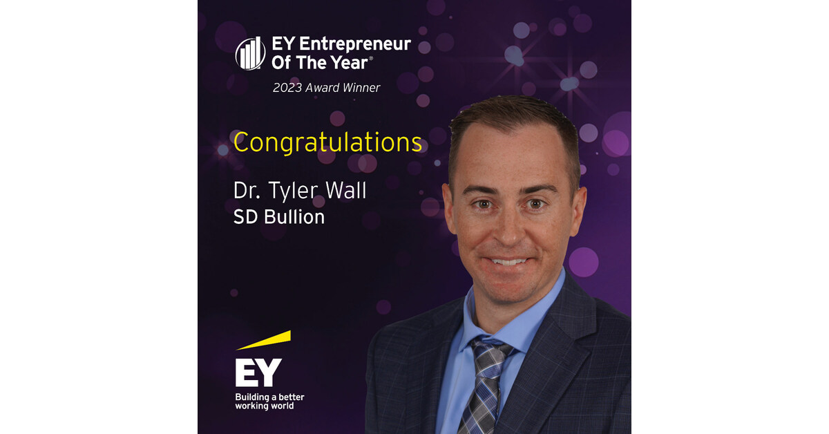 EY Announces Tyler Wall of SD Bullion as Entrepreneur Of The Year® 2023 ...