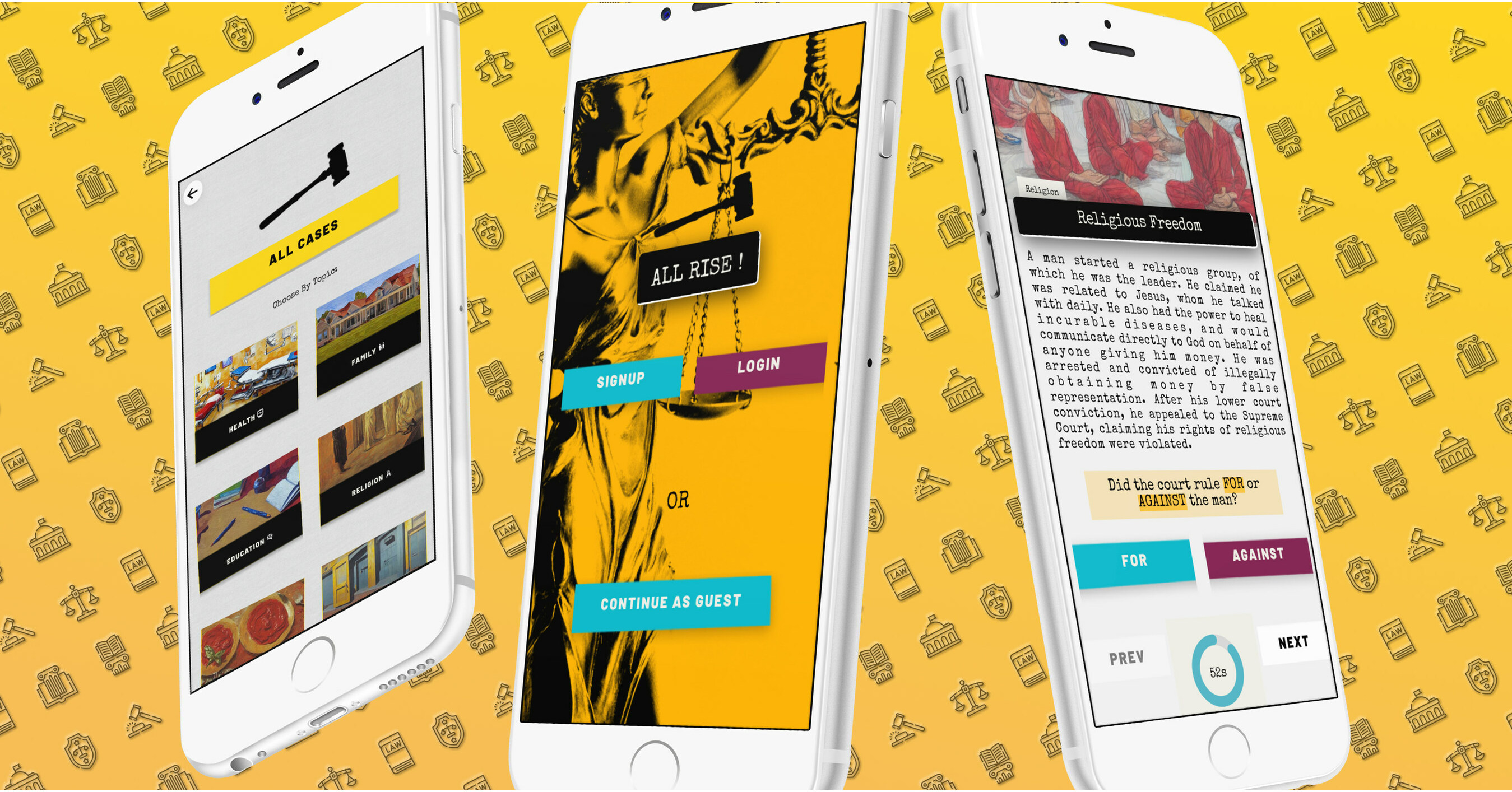 Material Instinct Announces the Global Launch of "All Rise!", the Game of Real-Life Courtroom Drama