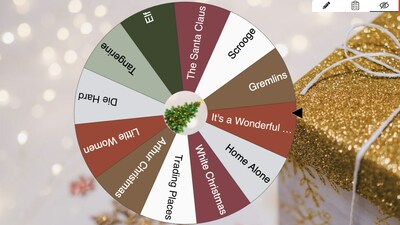 Spin the Wheel Unveils Christmas Decision Wheel: Transforming Movie ...