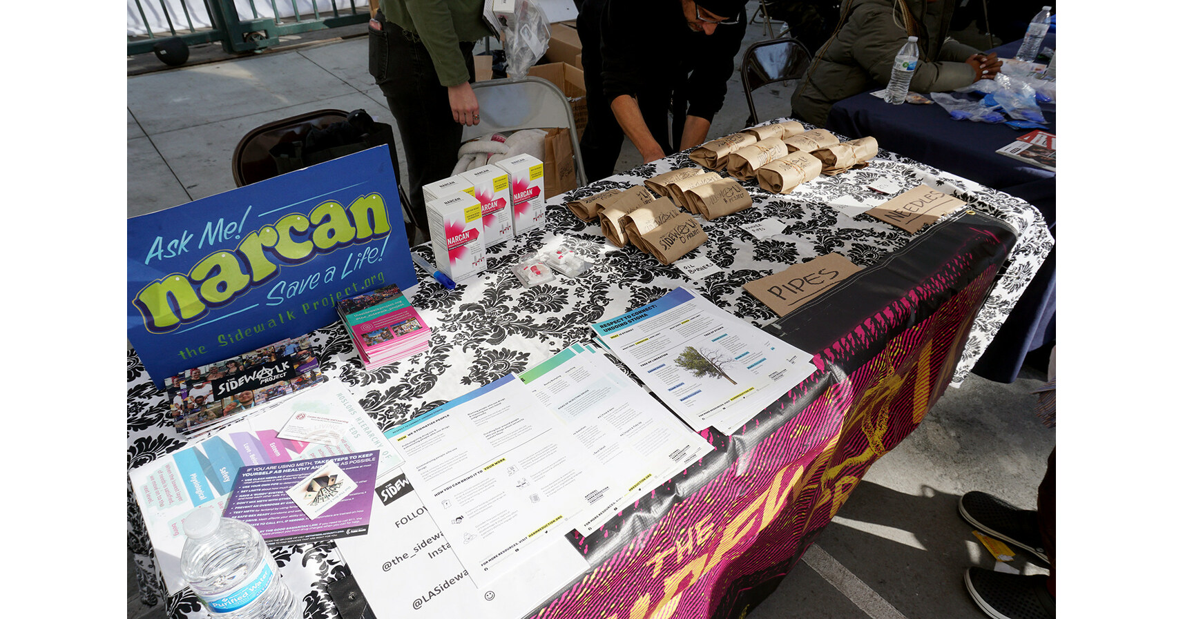 At ground zero for L.A.'s fentanyl problem, a community festival offers ...