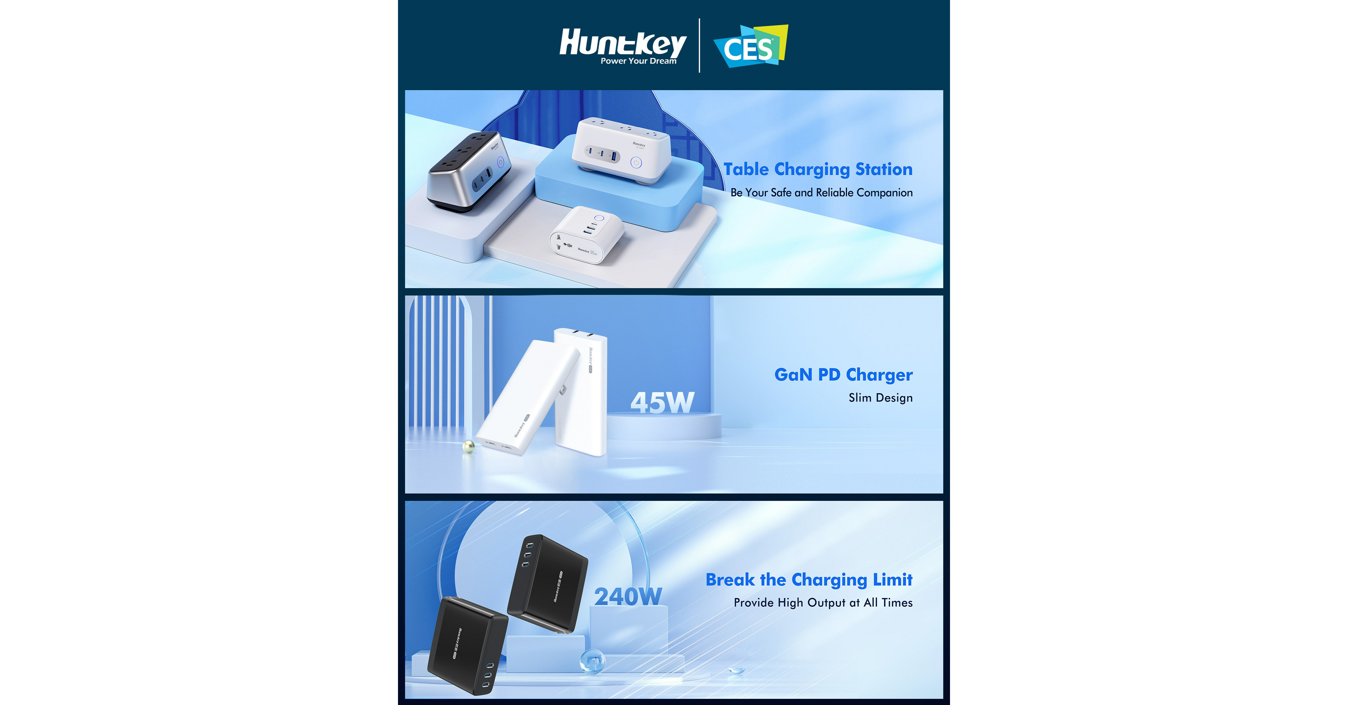 Huntkey's Products Will Hit CES 2024 - Dec 26, 2023