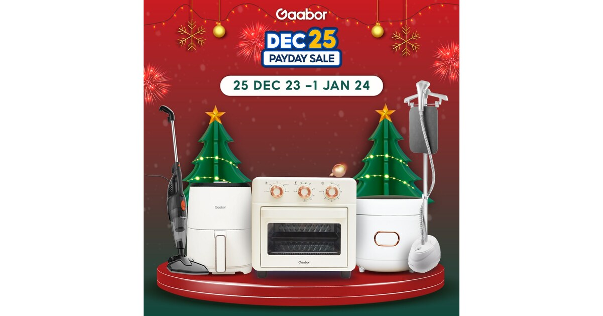 Celebrate the upcoming payday season with Gaabor