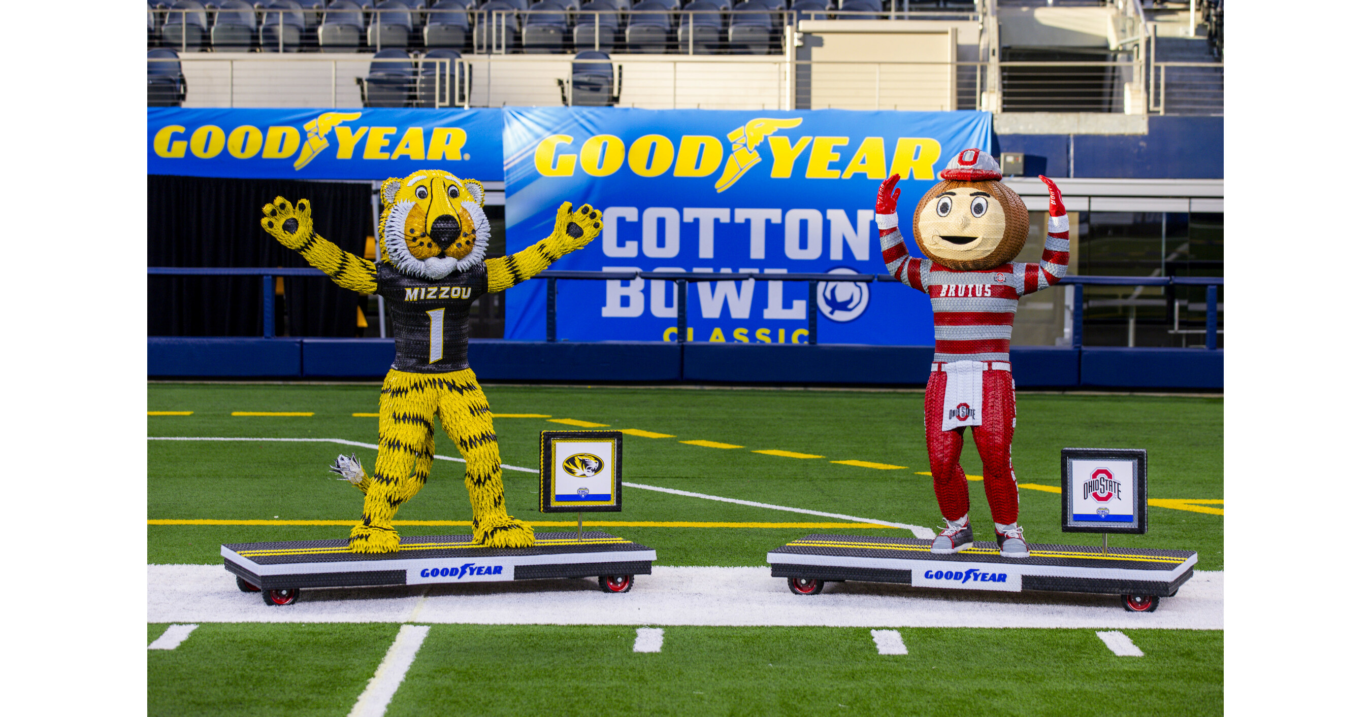 GOODYEAR CELEBRATES THE OHIO STATE UNIVERSITY AND THE UNIVERSITY OF ...