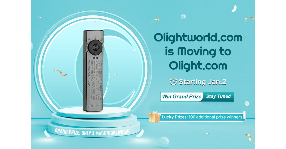 Lights Up the Future: New Olight.com Debuts