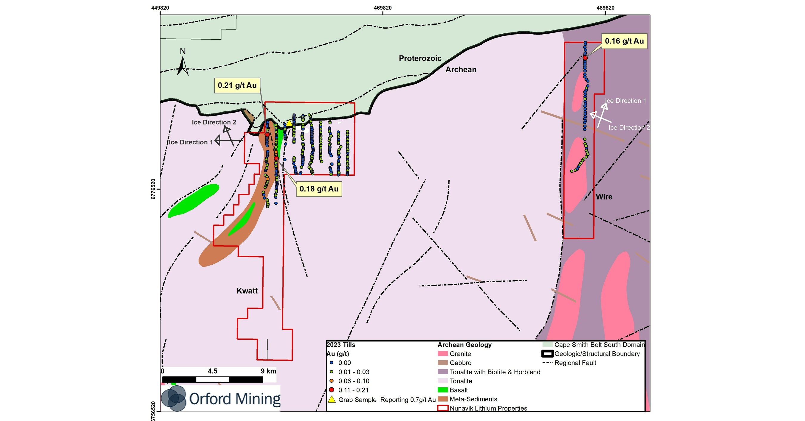 ORFORD IDENTIFIES ADDITIONAL LCT PEGMATITE EXPLORATION TARGETS