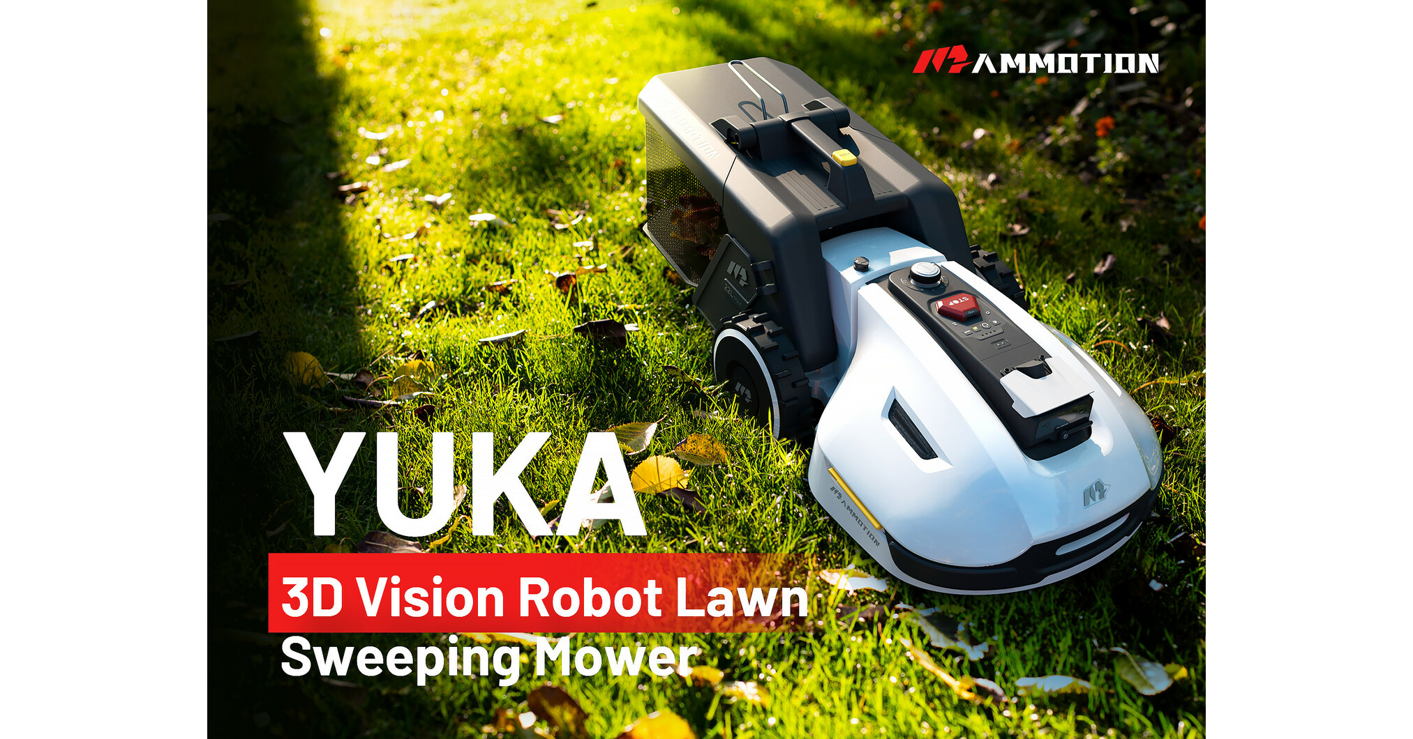 MAMMOTION Introduces YUKA, 3D Vision Robotic Mower with Self-Emptying ...