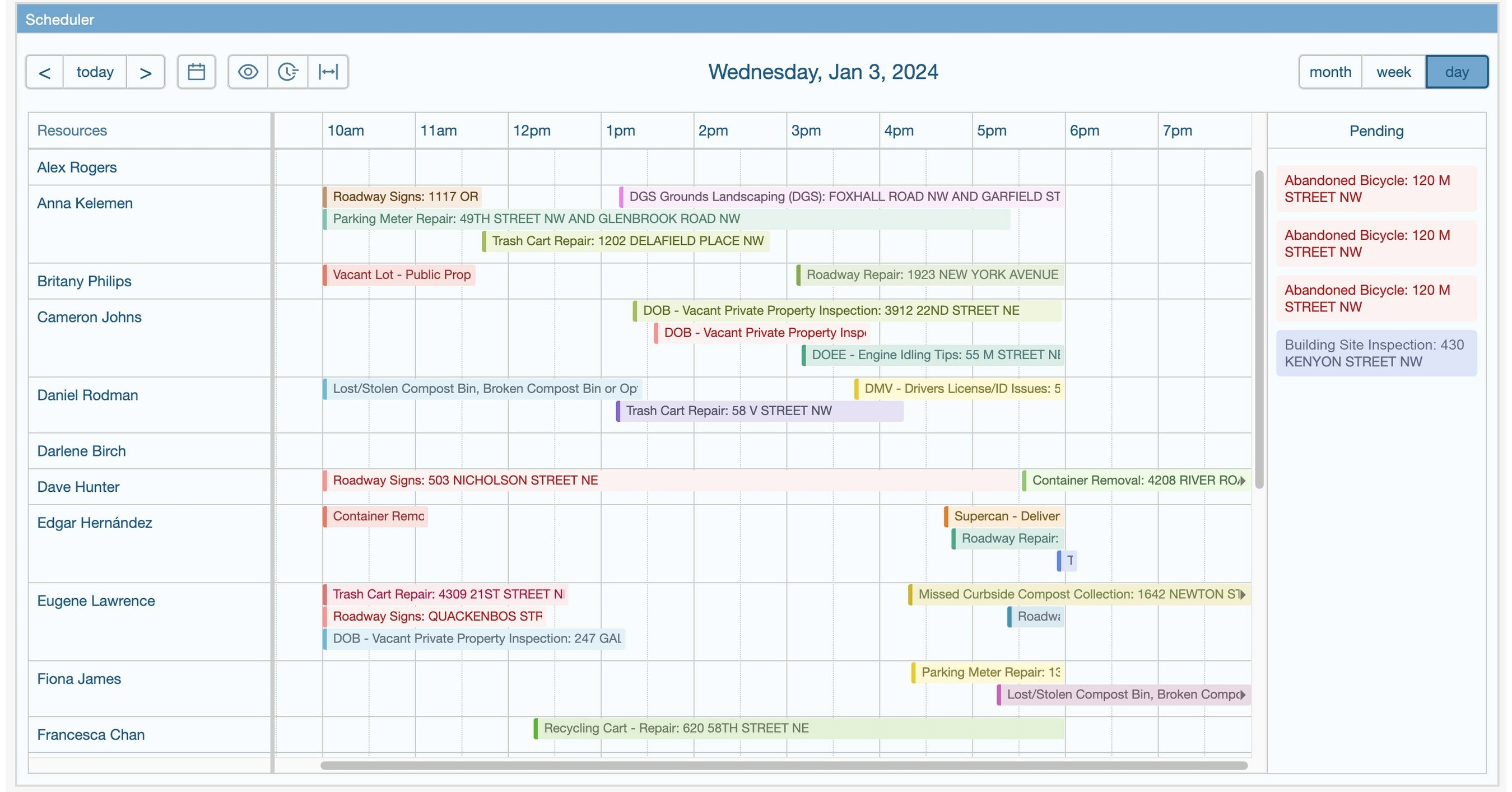Visually Assign and Track Work Tasks with Flowfinity's New Resource Scheduler to Optimize Time ...