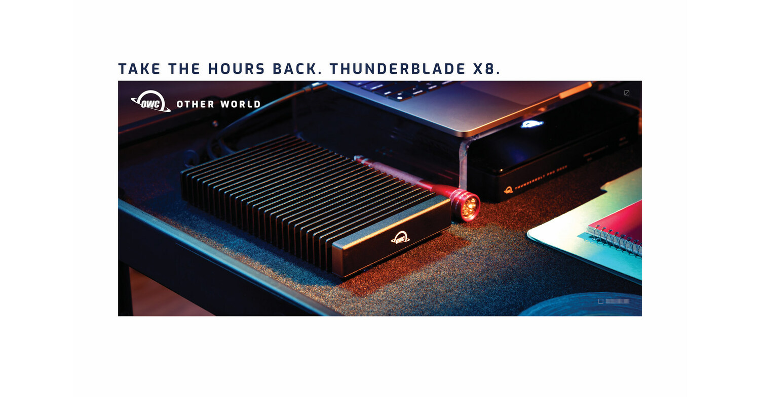 OWC Broadens Best-In-Class ThunderBlade Portable Storage Line