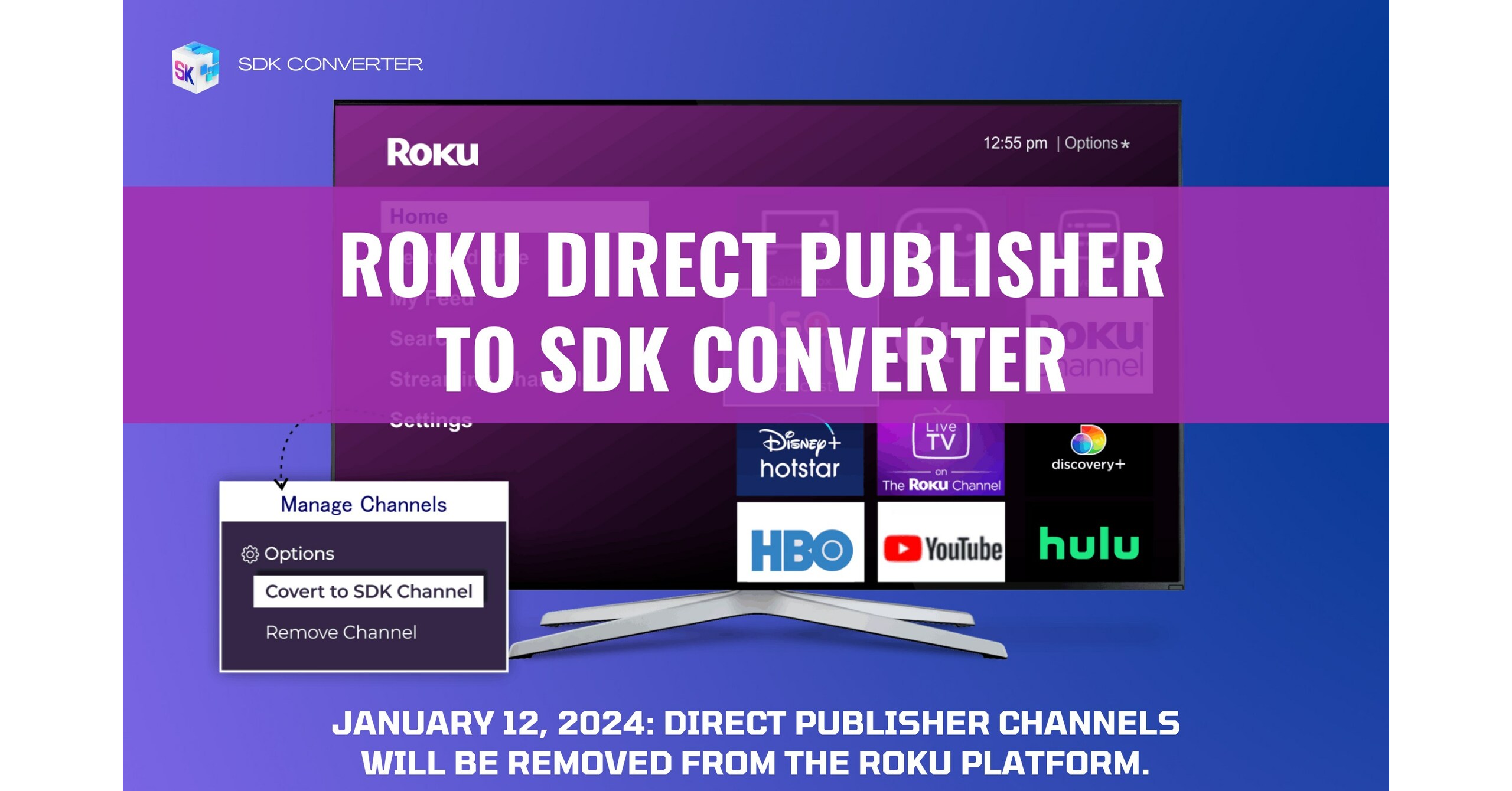 Pure Technology Launches Revolutionary Platform for Roku Channel Owners Ahead of Major Roku Changes