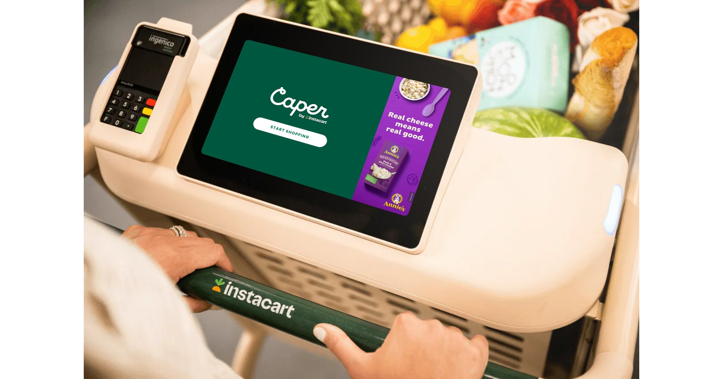 Instacart Unveils Ads on Its AI-Powered Smart Carts