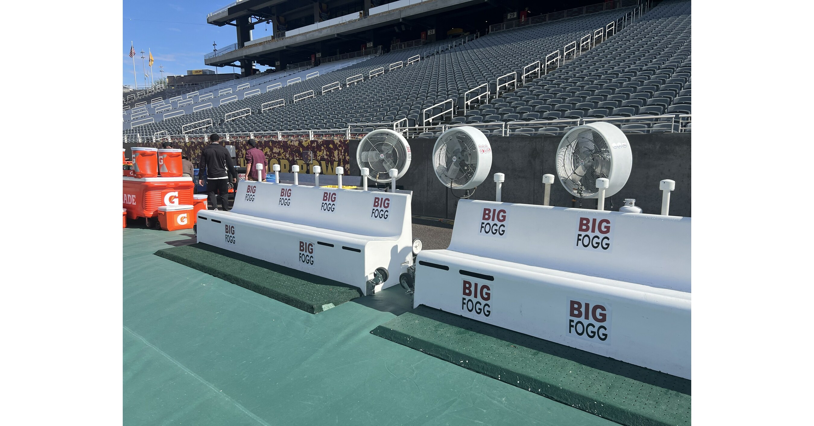 Big Fogg to Provide its Cooling Sideline Fans at the NCAA Championship ...