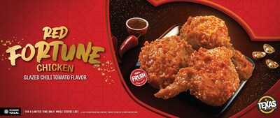 CELEBRATE THE SEASON OF GOOD FORTUNE AND JOY WITH TEXAS CHICKEN'S RED ...