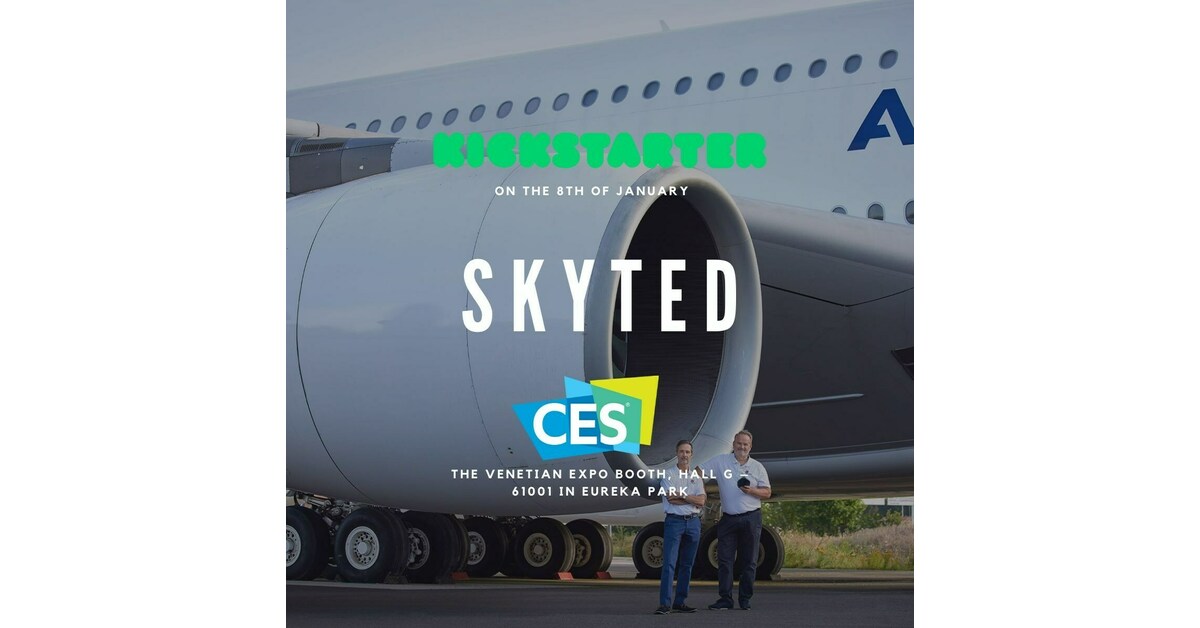 Engineered with Aerospace Noise Absorbing Technology, Skyted Launches ...