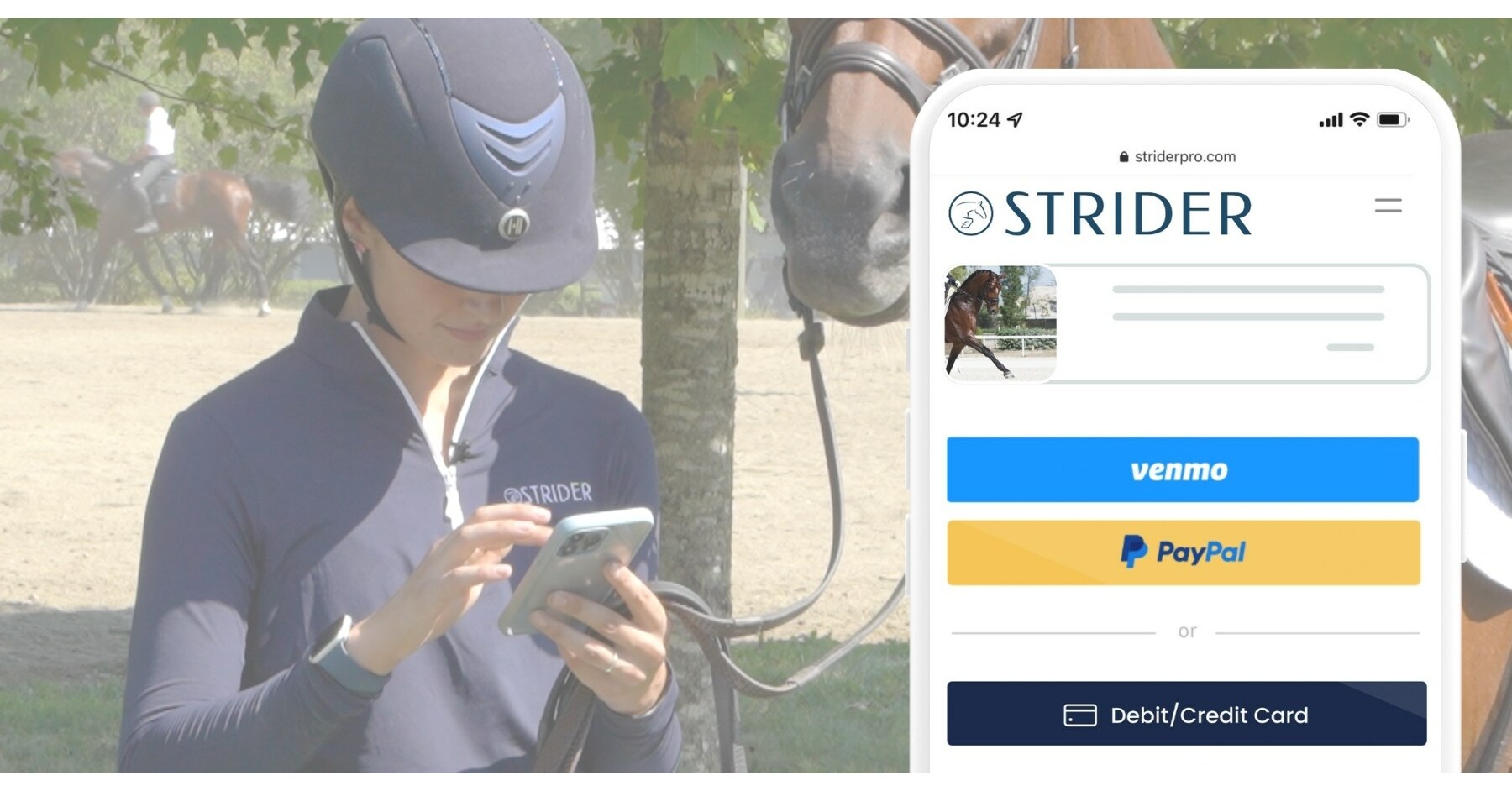 STRIDER Expands PayPal Integration, Adds Venmo to Rider Checkout