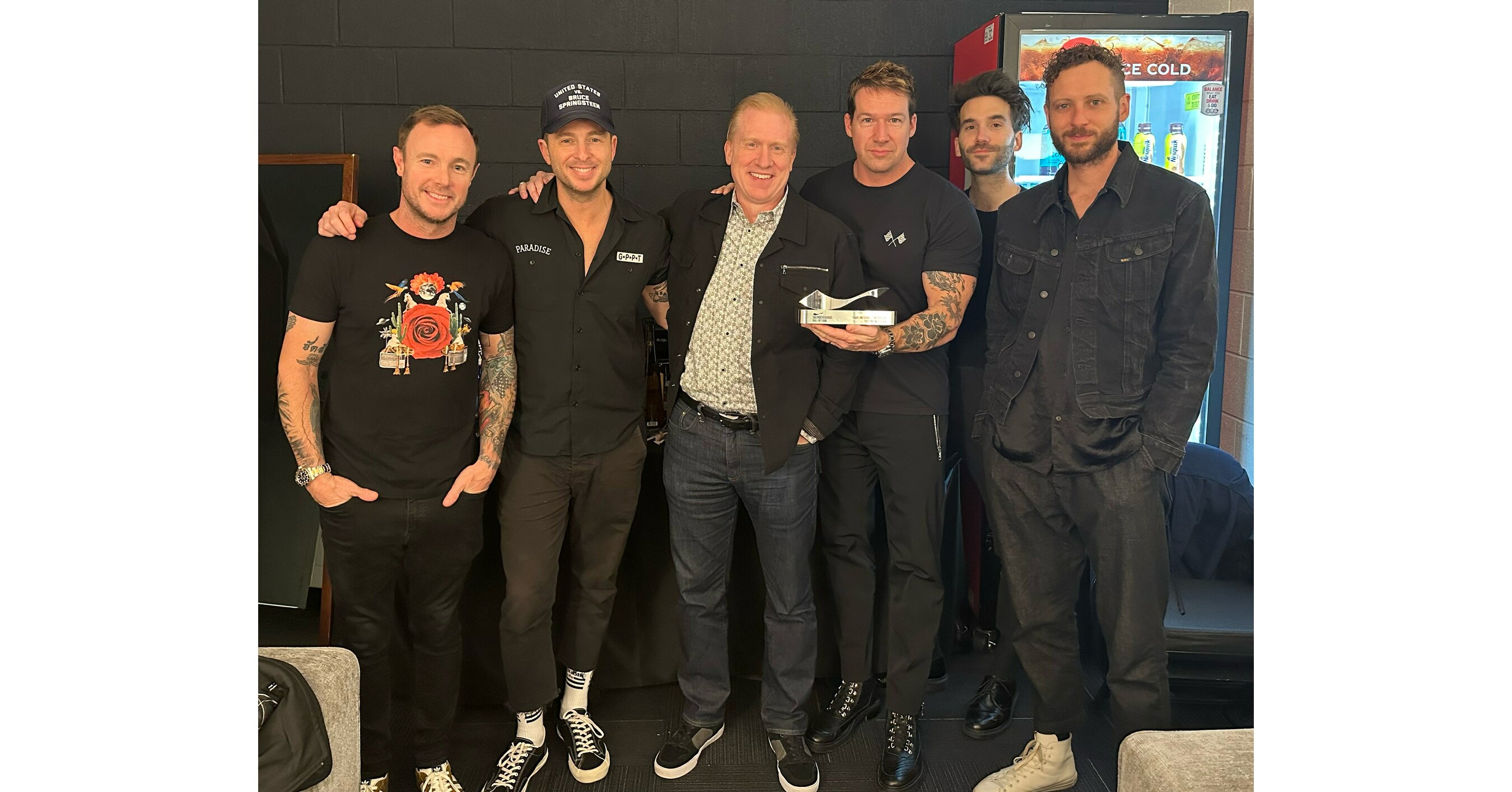 ONEREPUBLIC RECEIVES SOUNDEXCHANGE HALL OF FAME AWARD