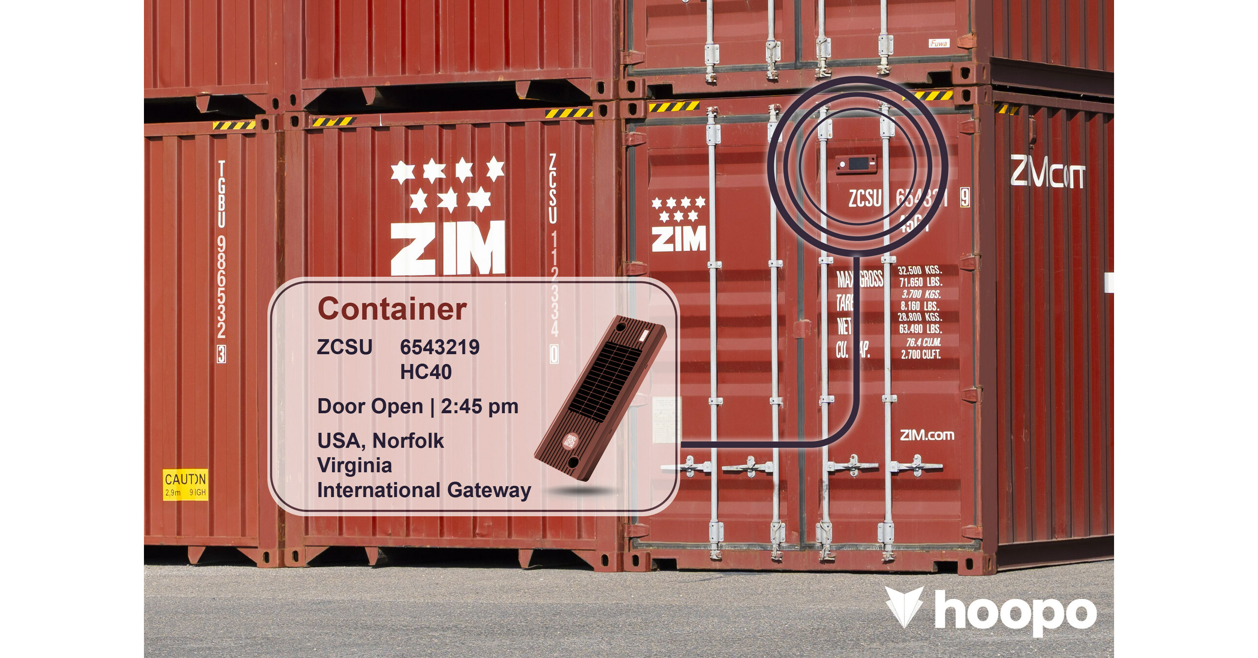 ZIM Announces Agreement with Hoopo Systems to Deploy Hoopo's Tracking ...