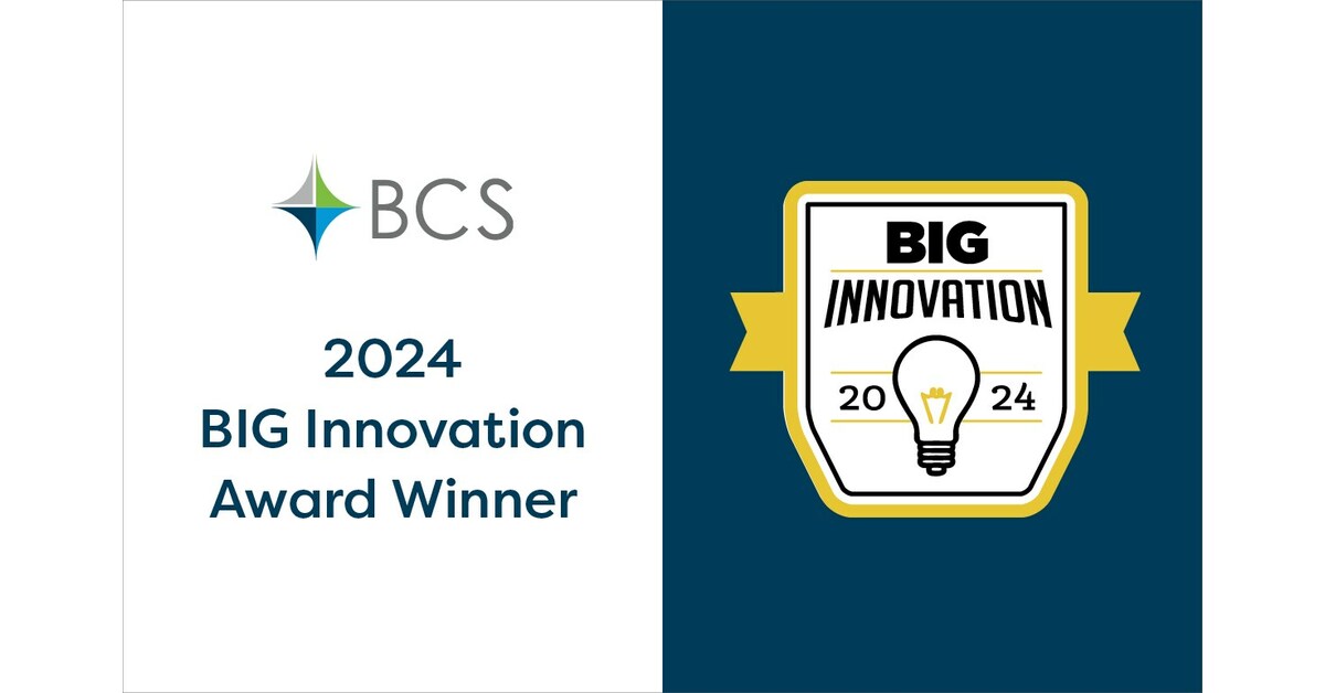 BCS Financial Wins 2024 BIG Innovation Award