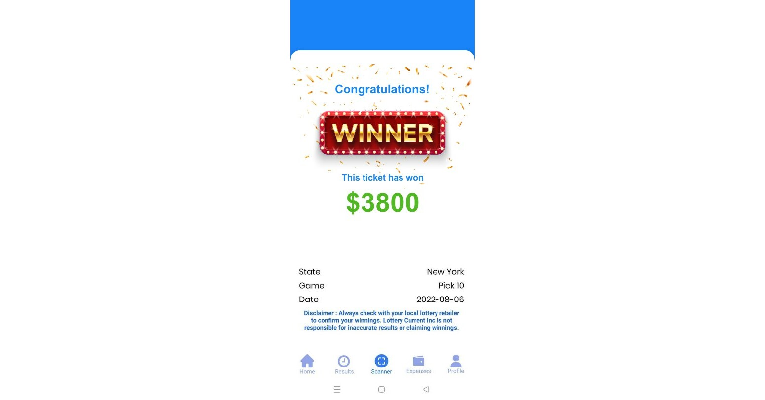 Say Goodbye to State Lottery Ticket Scanners to Scan Those Multimillion ...