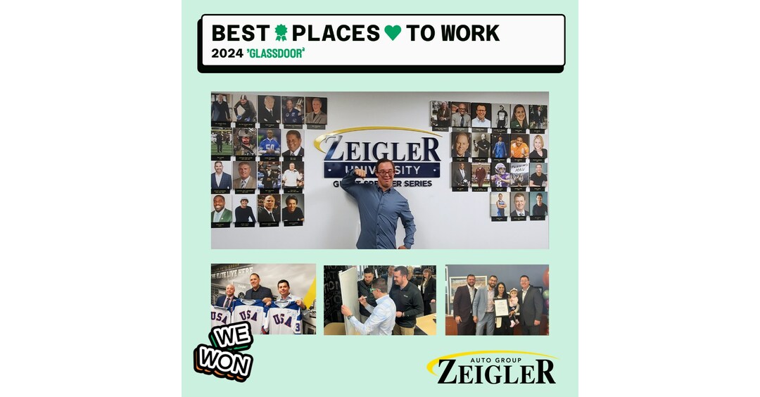 Glassdoor Honors Zeigler Auto Group for a Second Consecutive Year with ...